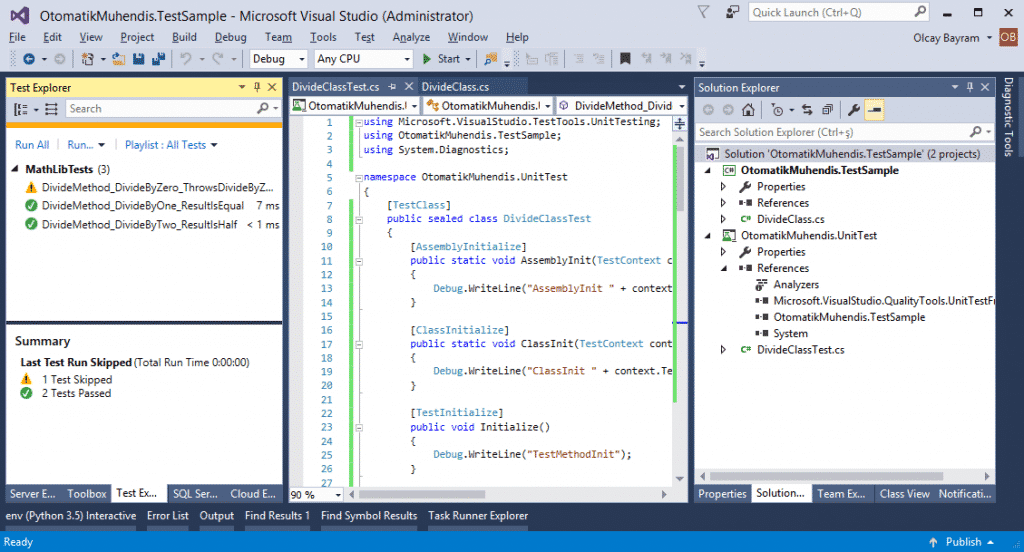 Annotations and Attributes of Testing Frameworks