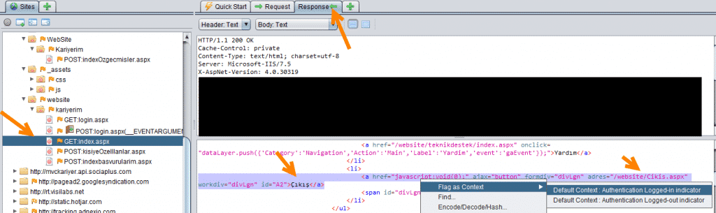 Authentication in ZAP