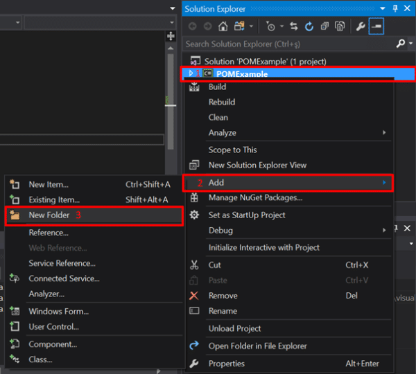 Page Object Model with C#