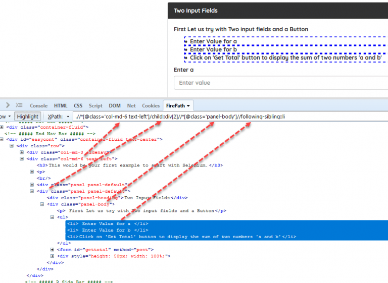 Xpath in Selenium with All Tactics and Examples
