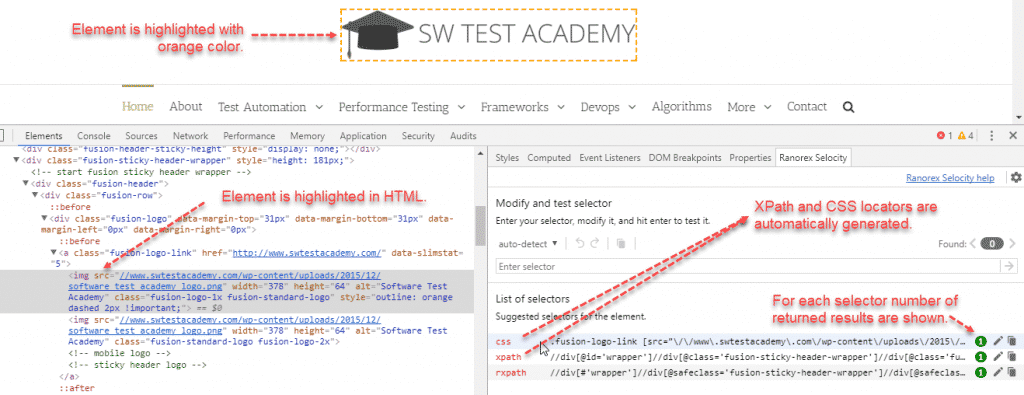 Selenium Find Element by Ranorex Selocity [2021 Update]