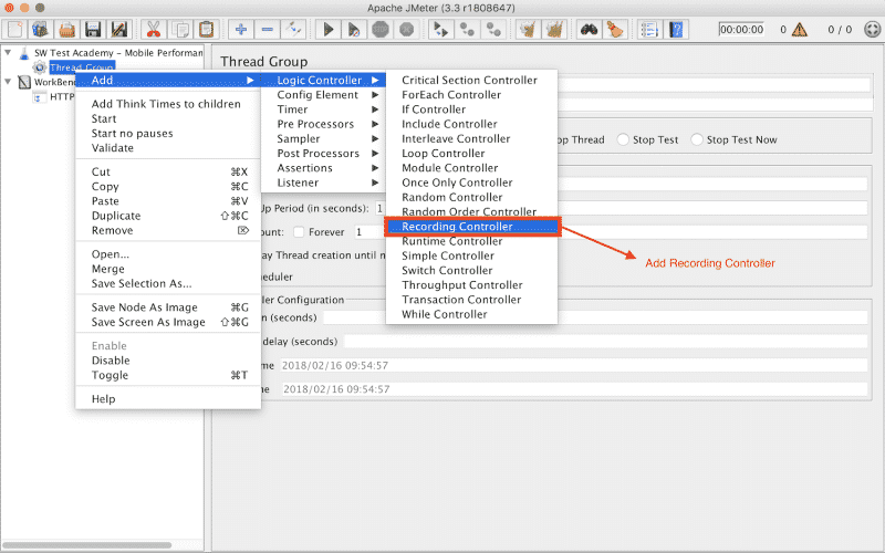 Mobile Performance Testing Recording A Scenario With Jmeter