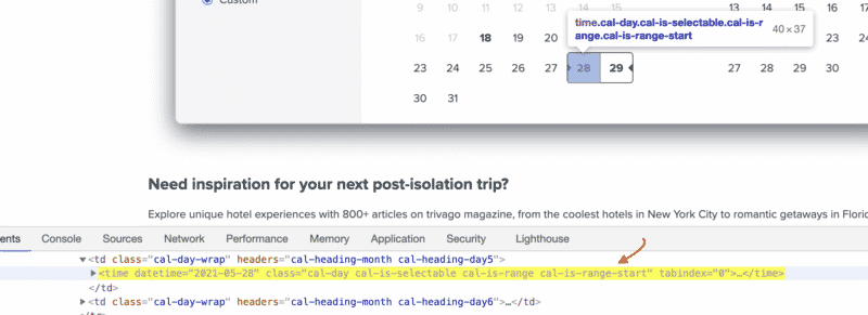 How To Select A Date From Datepicker In Selenium