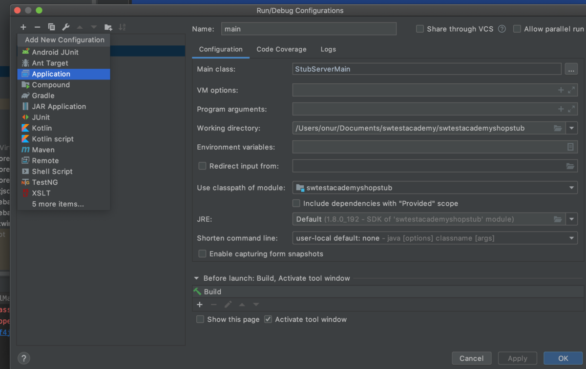 How to Create a Standalone Wiremock Stub Server