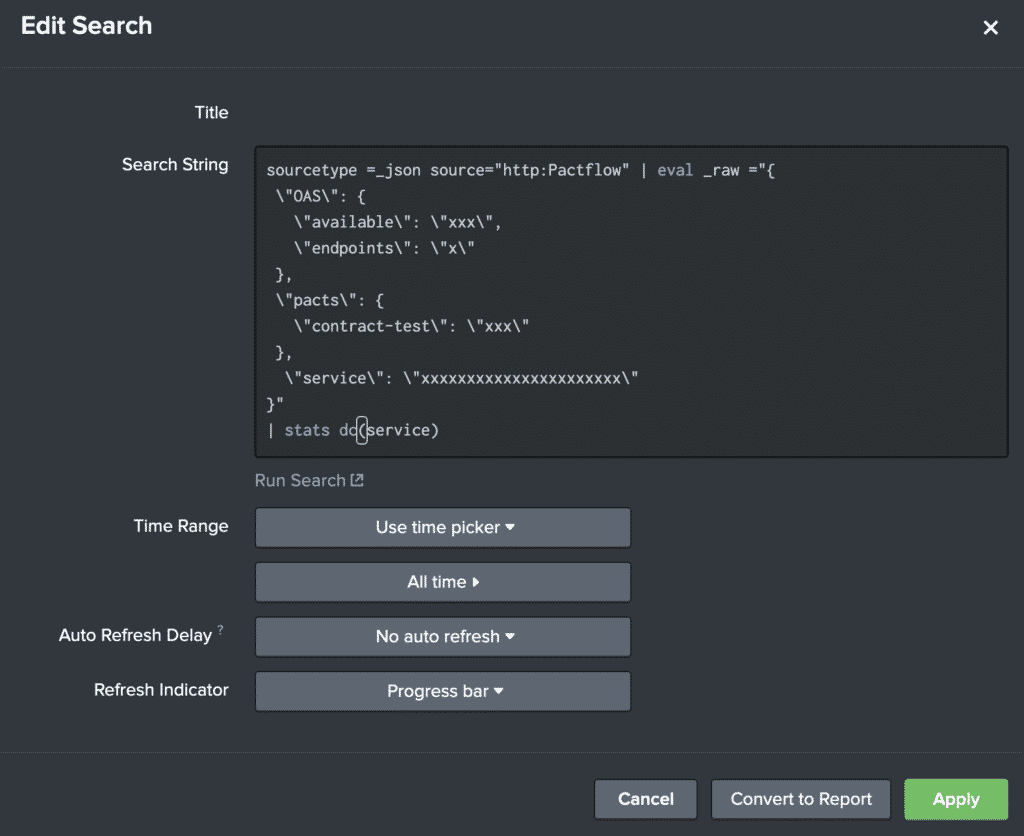 How to Visualize Test Status on a Splunk Dashboard